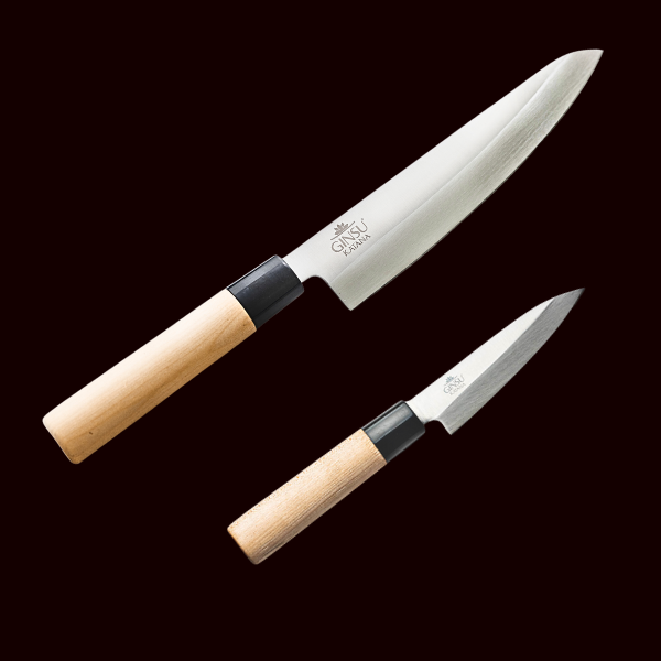 Stainless Steel & Wood Handle Kitchen Knife for Chefs